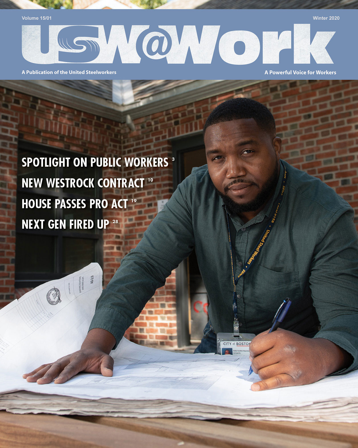 USW@Work: Volume 15, Issue 1 - United Steelworkers