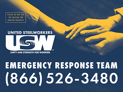 Emergency Response Team Posters - United Steelworkers