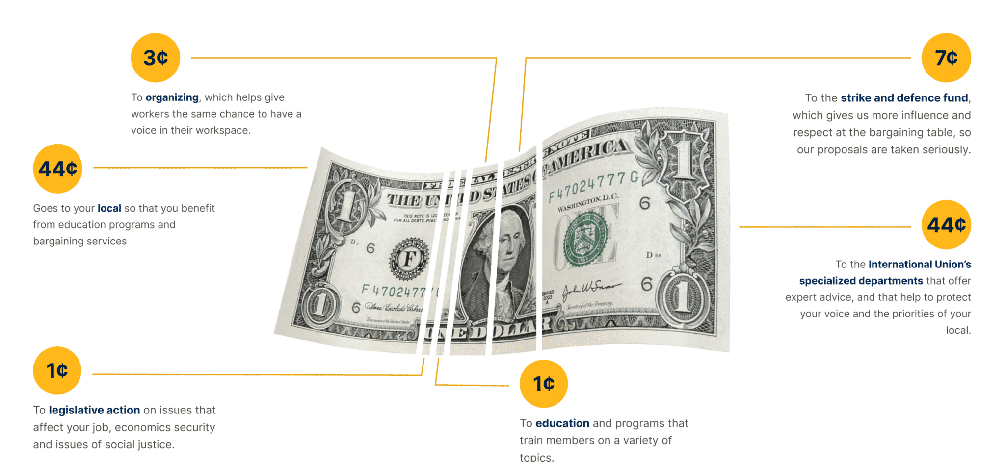 Member Dues In Action l The USW