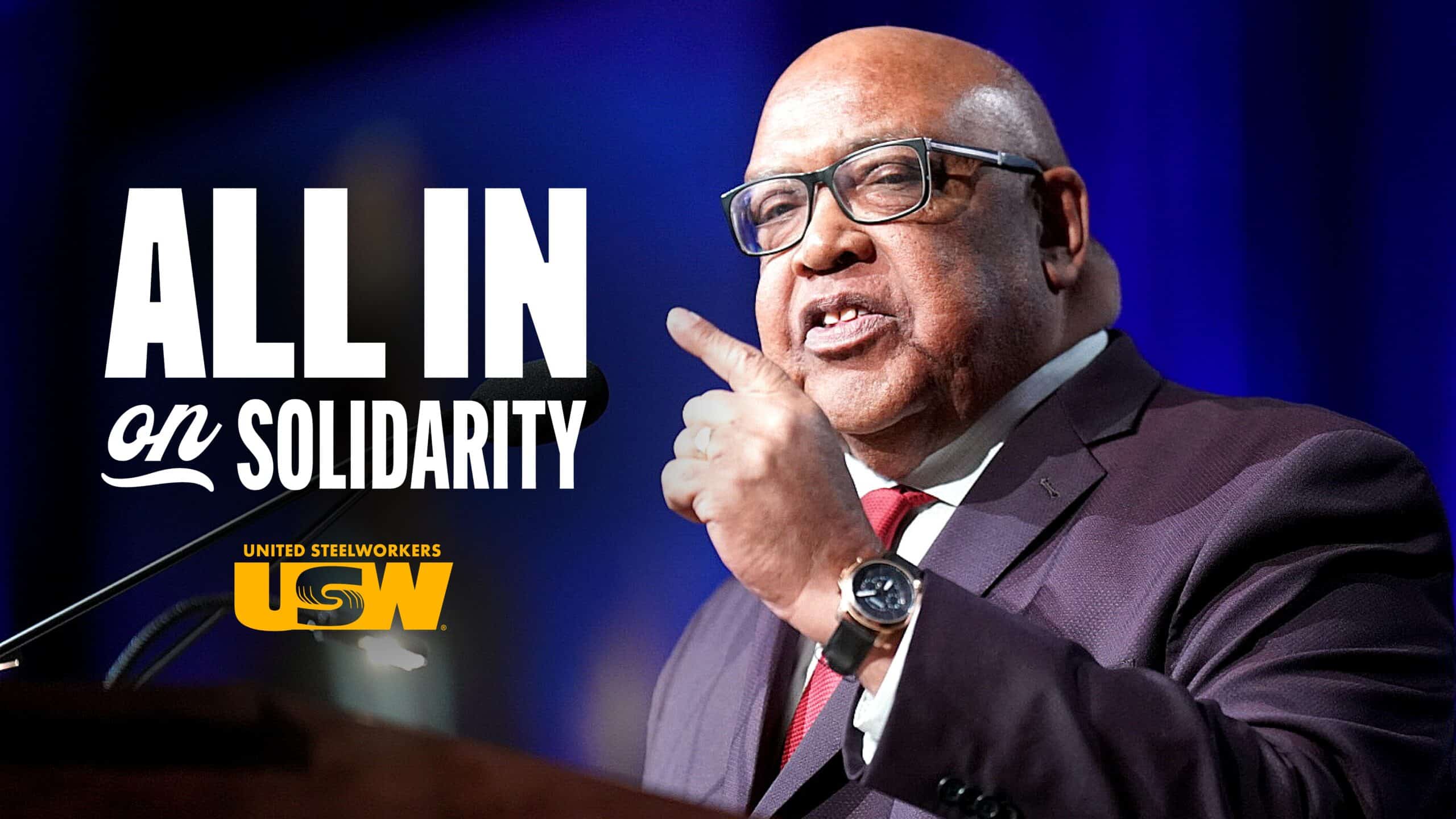 USW 2025 Convention: Fred Redmond - United Steelworkers